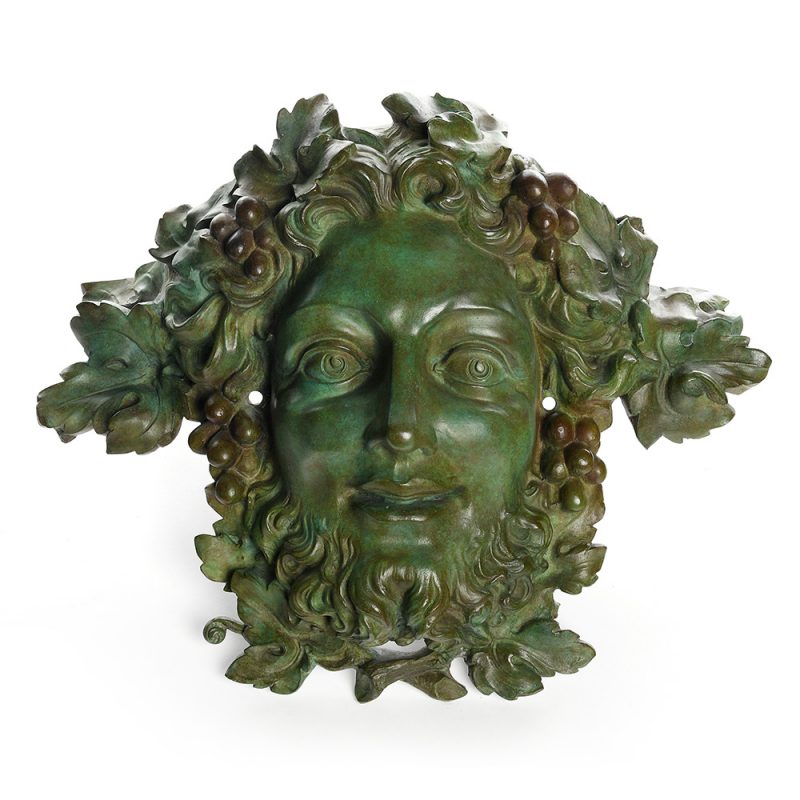 4 mascarons en bronze | Mes Découvertes - Julien Cohen